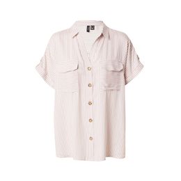 V&eacute;ro Moda Vero Moda Bluse 'VMBumpy' Damen Gr&ouml;&szlig;e XL altrosa / offwhite