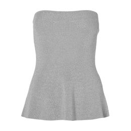 Selected Femme Tall Top 'LILI' Damen Gr&ouml;&szlig;e S grau