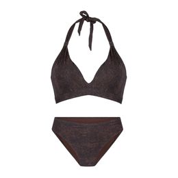 Lingadore Bikini Damen Gr&ouml;&szlig;e L schoko / schwarz