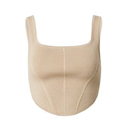 Cotton On Stricktop Damen Gr&ouml;&szlig;e M beige