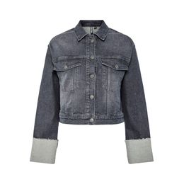Pieces Jacke 'PCPil' Damen Gr&ouml;&szlig;e L grey denim