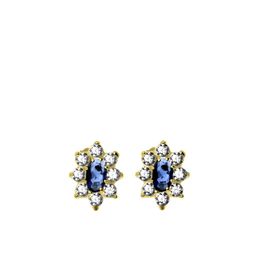 Lucardi Earrings 'Klassisch' female Gold size Onesize
