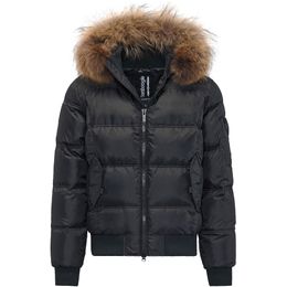 Bomboogie Winterjacke Damen Gr&ouml;&szlig;e L dunkelbraun