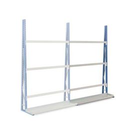 Manorga Profil-Lagerregal, einseitig, Anbaufeld, H 2500 x L 1500 x T 340 mm