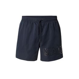 K by KARL LAGERFELD Karl Lagerfeld Badeshorts Herren Größe XS marine / grau