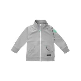 Villervalla Sweatjacke Jungen Gr&ouml;&szlig;e 110 grau / gr&uuml;n / wei&szlig;