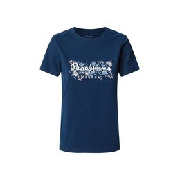 Pepe Jeans T-Shirt 'Rosalind' Damen Größe L navy / hellblau / weiß