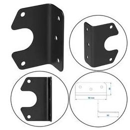 Pro Plus Steckdosenhalterung 7 und 13 polig Halter Anh&auml;nger Steckdose Halterung 9,4 x 6,3