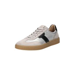 TT. BAGATT Sneaker Damen Größe 43 beige / schwarz / silber