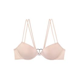 Lascana Push-up-BH pink Gr. 70B. Mit B&uuml;gel
