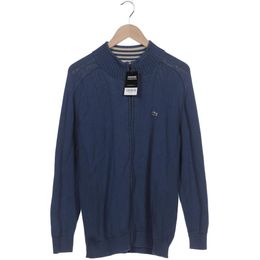 Lacoste Strickjacke Herren Gr&ouml;&szlig;e XL Second Hand blau