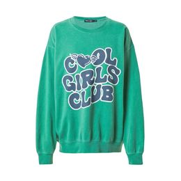 Nasty Gal Sweatshirt 'Cool Girls Club' female Green size S