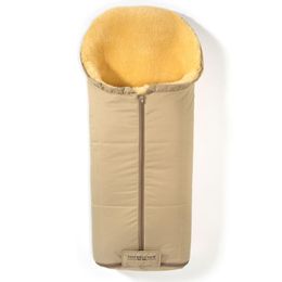Hofbrucker Lammfell-Fußsack "Iglu" in Beige - (L)95 x (B)34 cm - 22% | Baby-fusssaecke