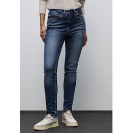 Cecil Jeans - Slim fit - in Dunkelblau - 55% | Gr&ouml;&szlig;e W28/L28 | Damenjeans