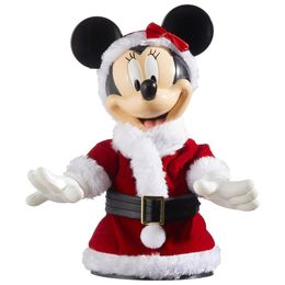 Disney Christbaumspitze Minnie Mouse, Rot, Kunststoff, Textil, 26 cm, Dekoration, Weihnachtsdekoration, Weihnachtsbaumschmuck, Christbaumspitzen