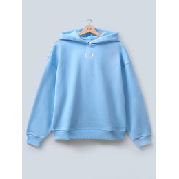 LeGer Hoodie "Talea" in Hellblau - 54% | Gr&ouml;&szlig;e 38 | Damen-sweatshirts-jacken