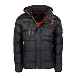 Geographical Norway Steppjacke "Citernier" in Schwarz - 74% | Gr&ouml;&szlig;e 140 | Kinderjacken