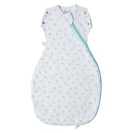 Tommee Tippee Babyschlafsack in Weiß/ Türkis - 1 TOG - 59% | Größe 50-62 |