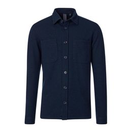 Casamoda Hemdjacke in Dunkelblau - 58% | Gr&ouml;&szlig;e XL | Herren-plussize