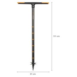 Fiskars Hand-Erdbohrer in Schwarz - 10% | Gartendekoration
