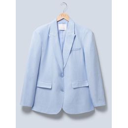 LeGer Blazer "Majella" in Hellblau - 55% | Größe 42 | Damenjacken