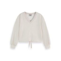 Scotch & Soda Scotch & Soda Sweatshirt in Wei&szlig; - 67% | Gr&ouml;&szlig;e M | Damen-sweatshirts-jacken