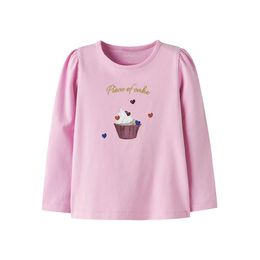 name it Longsleeve in Rosa - 26% | Größe 92 | Kinder-longsleeves