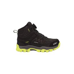 CMP Leder-Trekingschuhe "Kiruna" in Schwarz/ Gelb - 39% | Gr&ouml;&szlig;e 34 | Kinder-outdoor-sport-schuhe