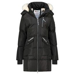 Geographical Norway Steppmantel "Balaland" in Schwarz - 78% | Gr&ouml;&szlig;e XXL | Damenjacken