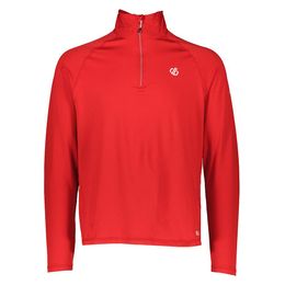 Dare 2b Fleecepullover "Fuse Up II Core" in Rot - 68% | Gr&ouml;&szlig;e XL | Herren-fleece