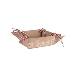 Clayre & Eef Clayre & Eef Brotkorb in Hellbraun - (B)35 x (H)35 x (T)8 cm - 11% | Aufbewahren-servieren