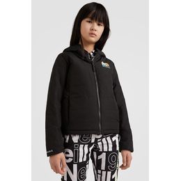 O`Neill O'Neill Wende-Winterjacke "BTS" in Schwarz/ Wei&szlig; - 77% | Gr&ouml;&szlig;e 140 | Kinderjacken