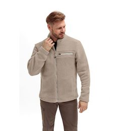 Maier Sports Fleecejacke "Racka" in Beige - 57% | Größe 50 | Herren-pullover-sport