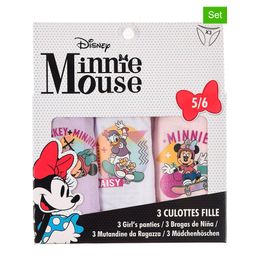 Disney Minnie Mouse 3er-Set: Pantys "Minnie" in Bunt - 55% | Größe 116-128 | Kinder-waesche