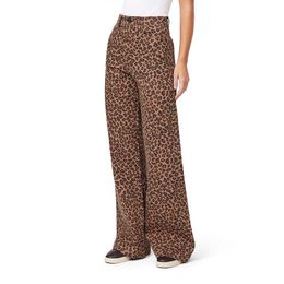Scotch & Soda Scotch & Soda Marlenehose in Camel/ Schwarz - 62% | Größe W28 | Damenhosen