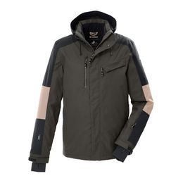 Killtec Ski-/ Snowboardjacke in Khaki - 44% | Gr&ouml;&szlig;e L | Herren-outdoorjacken