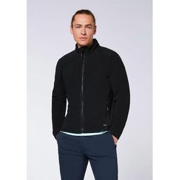 Chiemsee Fleecejacke in Schwarz - 49% | Größe M | Herren-pullover-sport