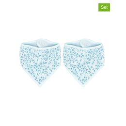 bébé-jou Bebe-Jou 2er-Set: Lätzchen in Hellblau - 42% | Laetzchen
