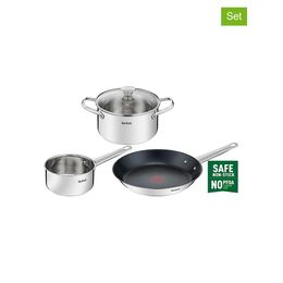 Tefal 4tlg. Edelstahl-Kochgeschirr-Set "Cook Eat" - 9% | Kochgeschirr