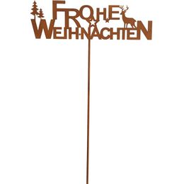 POSIWIO Gartenstab in Braun - (B)35 x (H)85 cm - 11% | Gartendeko