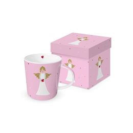 PPD Jumbotasse ''Ela with Love'' in Rosa - 400 ml - 10% | Gedeckter-tisch