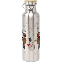 PPD Edelstahl-Trinkflasche "Cold outside" - 750 ml - 33% | Damen-outdoor-ausruestung
