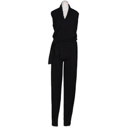 Les Lunes Overall oder Jumpsuit Damen Gr&ouml;&szlig;e S Second Hand schwarz