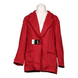 Luisa Spagnoli Blazer Damen Gr&ouml;&szlig;e M Second Hand rot
