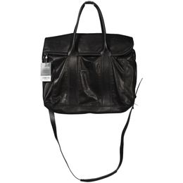 Hugo Handtasche gross Leder Damen Gr&ouml;&szlig;e One Size Second Hand schwarz