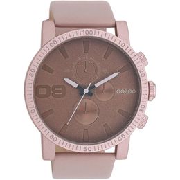 Oozoo Analog Watch male Brown, Pink size One Size