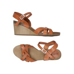 Kickers Sandalen Damen Gr&ouml;&szlig;e 40 Second Hand braun