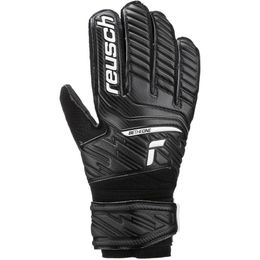 Reusch Sporthandschuhe 'Attrakt Solid' Herren Gr&ouml;&szlig;e L/XL schwarz / wei&szlig;