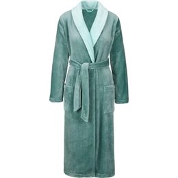 w&auml;schepur Damen Morgenmantel jade-mint, Gr&ouml;&szlig;e 48/50
