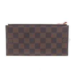 Louis Vuitton Geldb&ouml;rse / Etui Damen Gr&ouml;&szlig;e One Size Second Hand braun